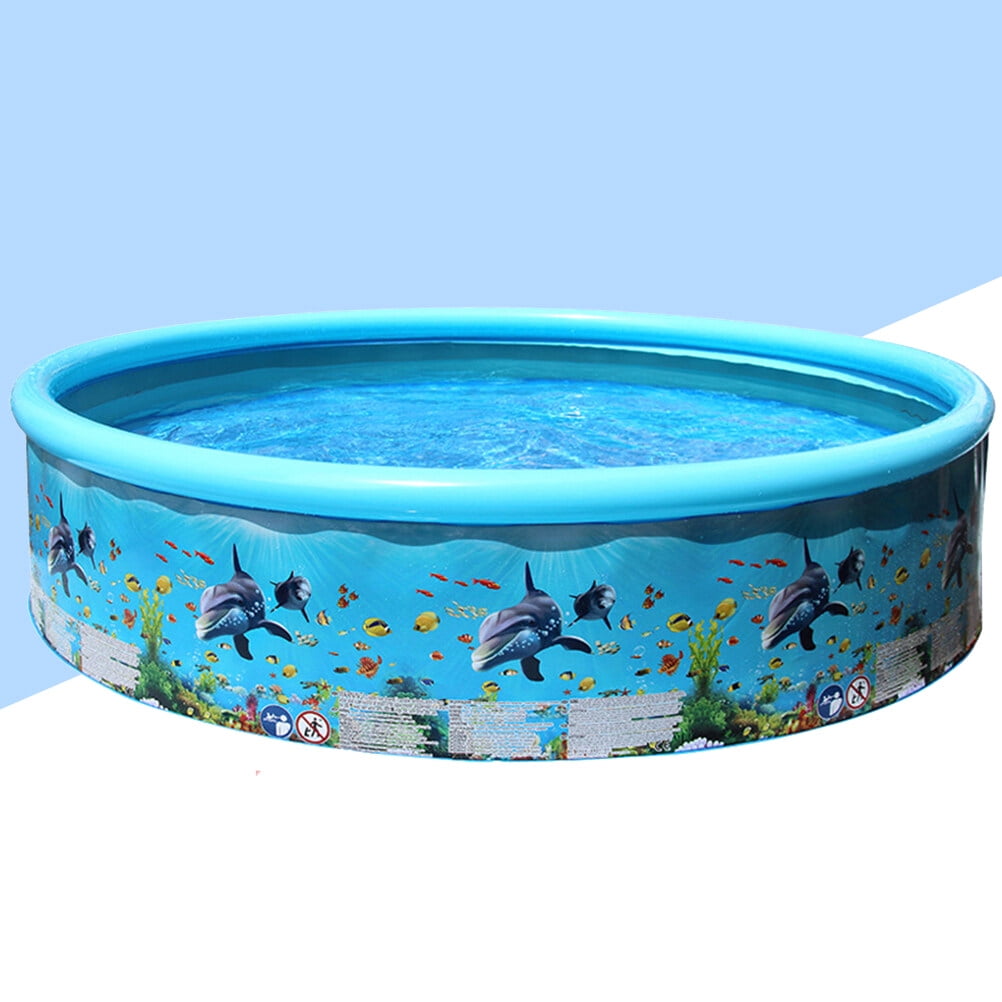 FELTECHELECTR 3Pack Swimming Fish Pool Toy Sturdy Inflatable Pools for ...