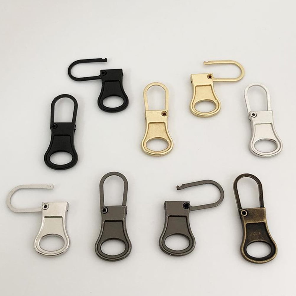 FELTECHELECTR 4 Pcs Luggage Zipper Pull Replacement Key Slider Fix ...