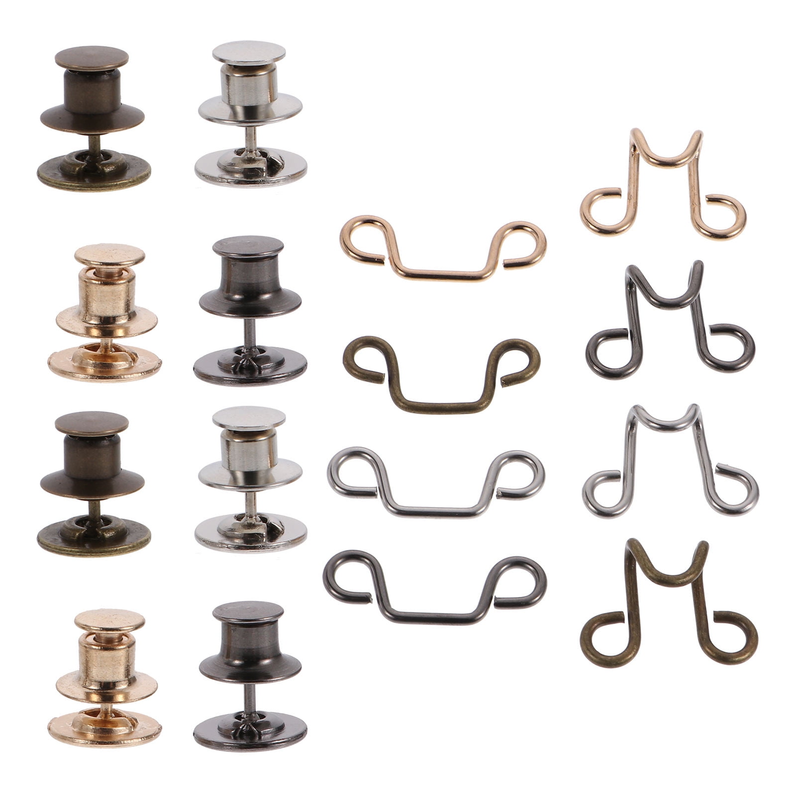 FELTECHELECTR 4 Sets Jeans Waist Tightener Clips for Pants Sizing ...