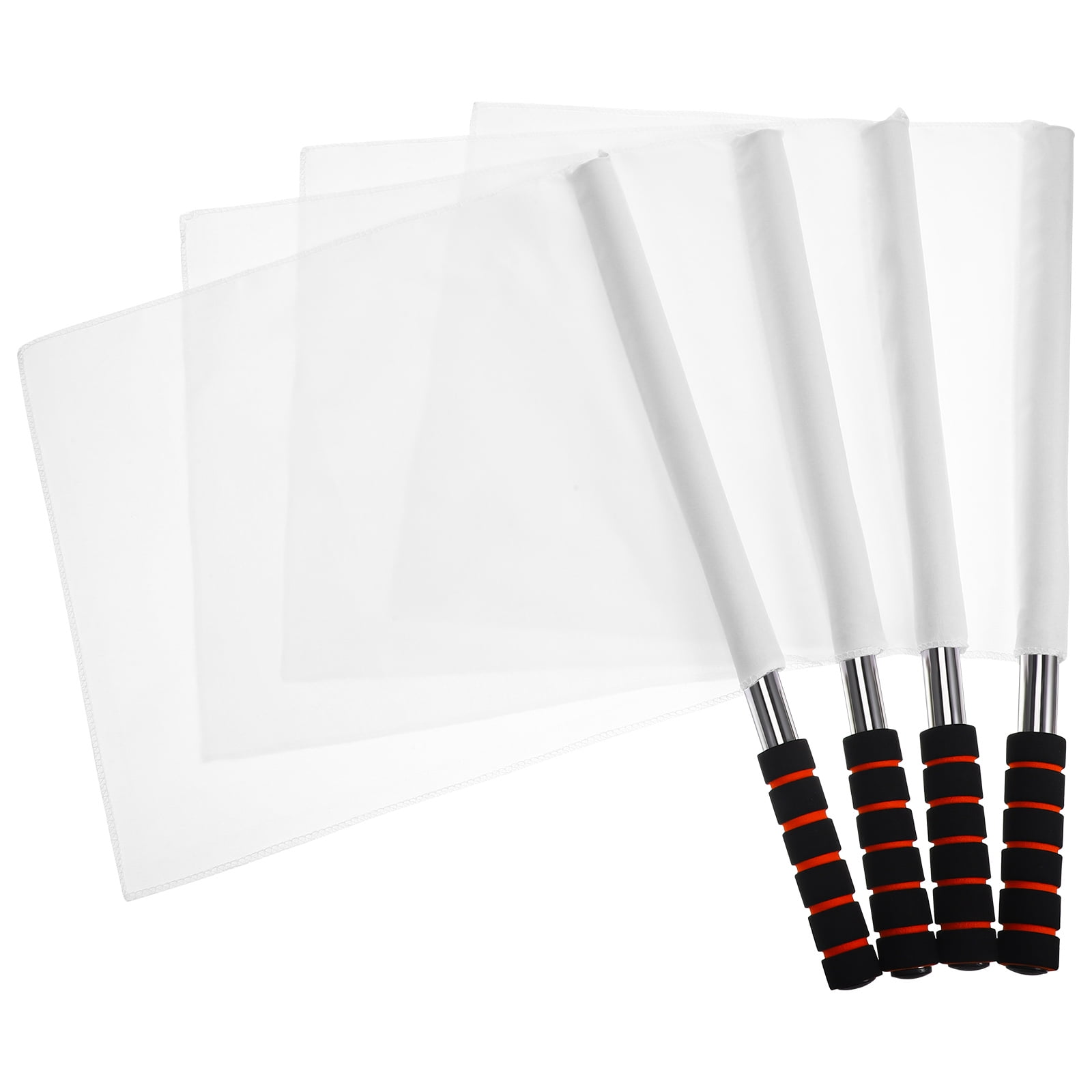 FELTECHELECTR 4Pcs Referee Flags for Events White Referee Flag - Walmart.com
