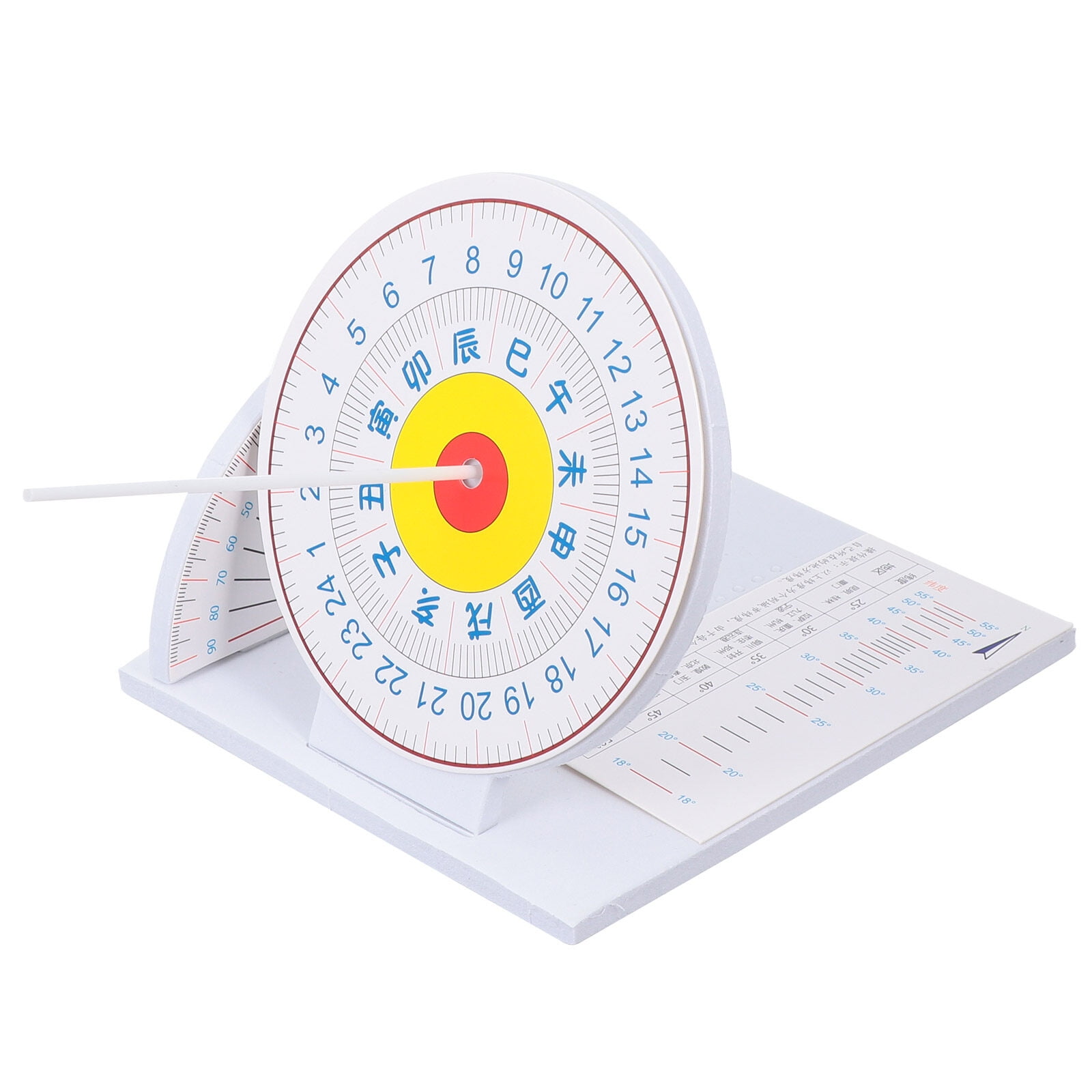 FELTECHELECTR 4Pcs Sundial Model Scientific Sundial Kit Vintage Design ...