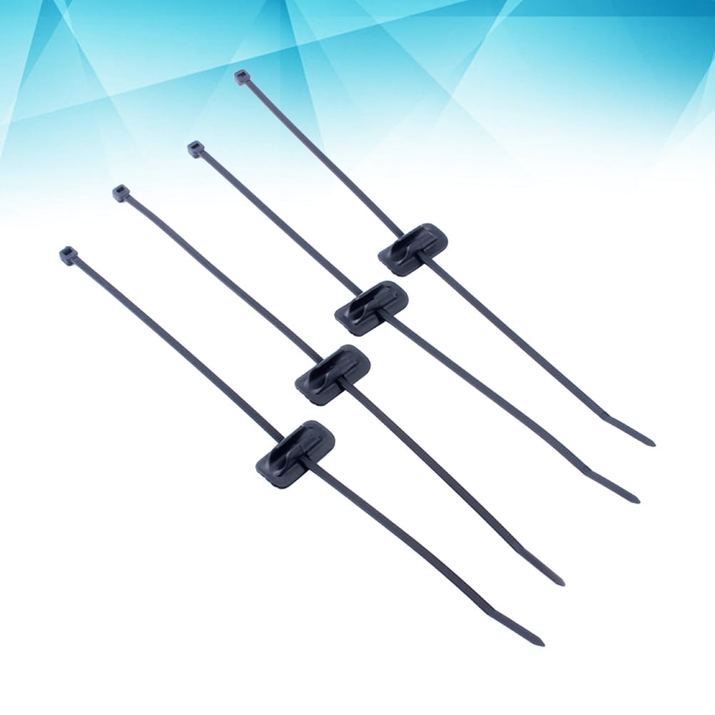 FELTECHELECTR 4Set Black Tubing Buckle Webbing Clips for Mountain ...