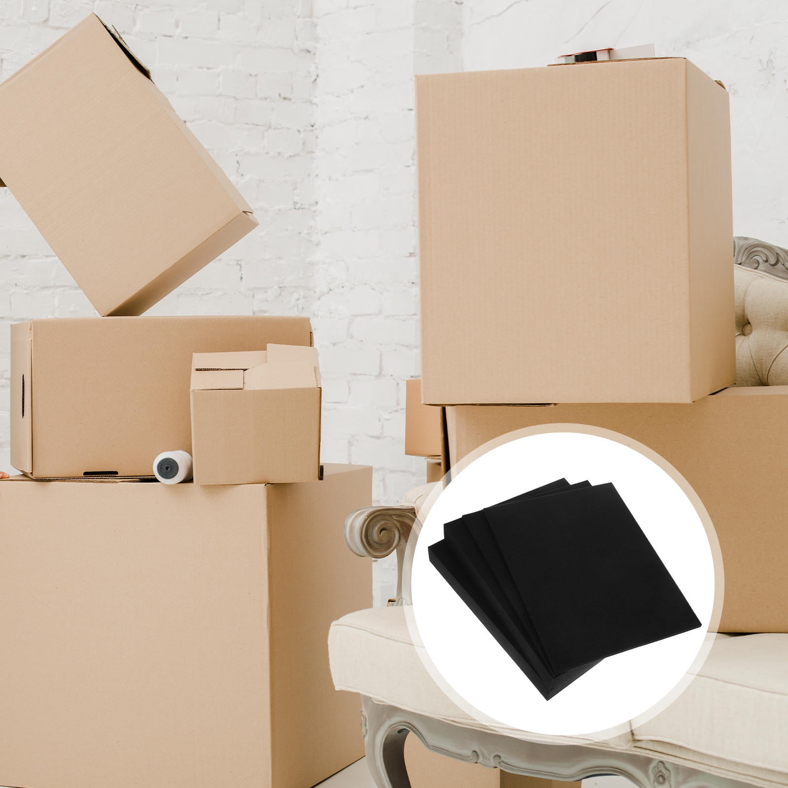 FELTECHELECTR 4pcs Jewelry Boxes With Padding Polyethylene Foam ...