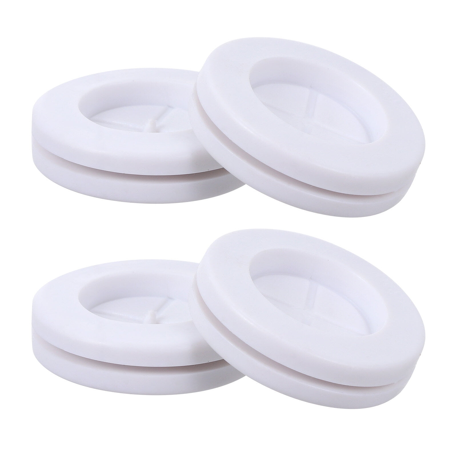 FELTECHELECTR 4pcs Round Rubber Grommet For Wiring Synthetic Rubber ...