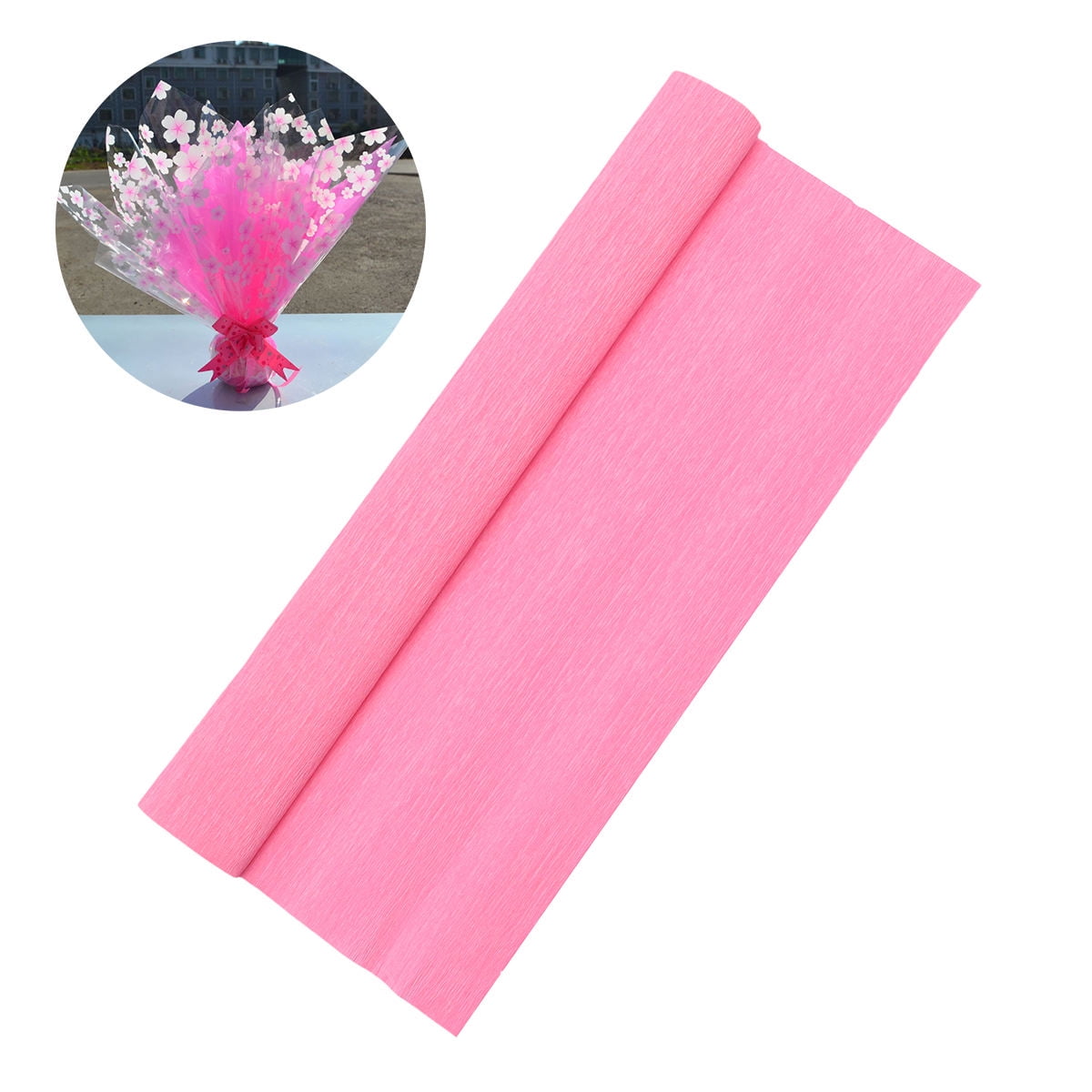 FELTECHELECTR 5 Rolls Crepe Paper Assorted Color Wavy For Handcraft Diy ...