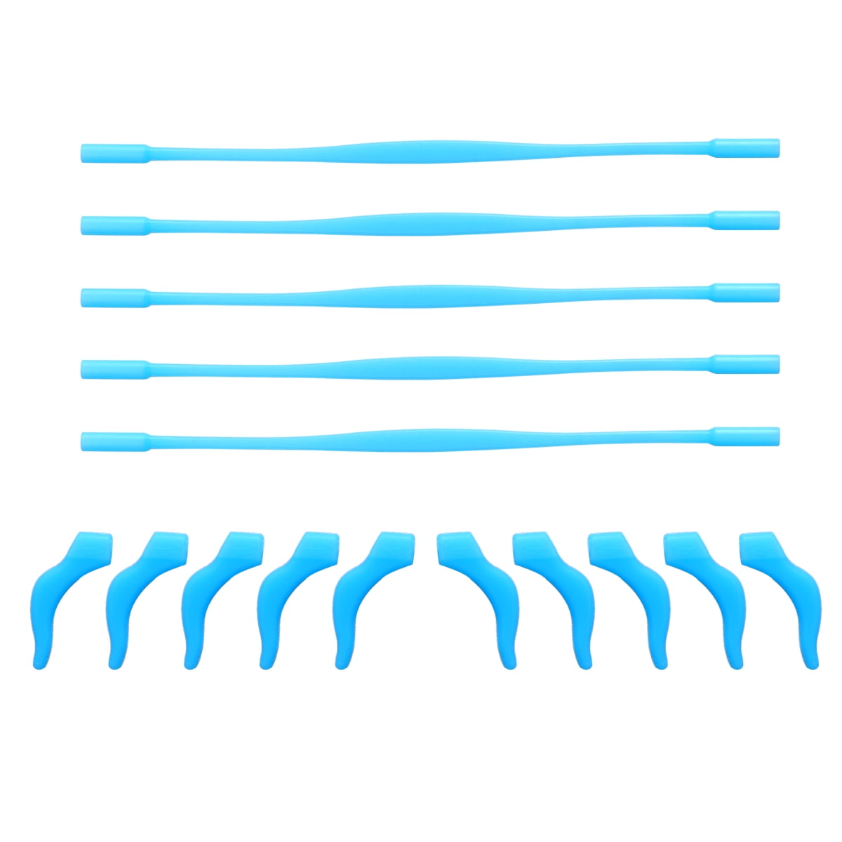 FELTECHELECTR 5 Sets Silicone Ear Hook Eyeglass Accessories for Eyewear ...