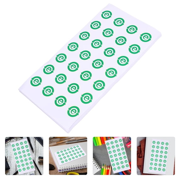 FELTECHELECTR 500Pcs Stickers for Recycling and Waste Sorting in ...