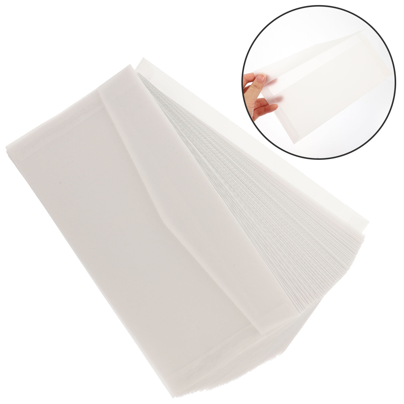 FELTECHELECTR 50Pcs Paper Envelopes for Greeting Cards Sealing ...