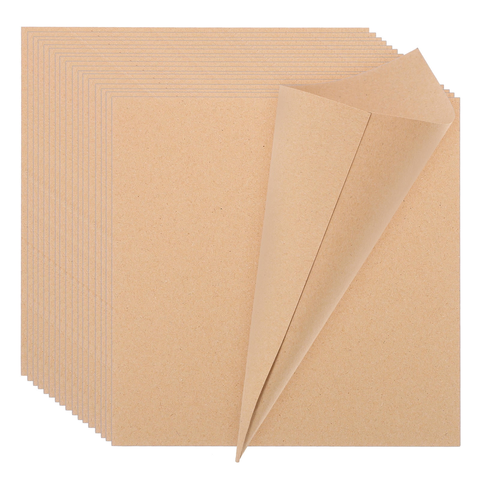 FELTECHELECTR 50Set Khaki Paper Cones for Wedding Baskets and Small ...