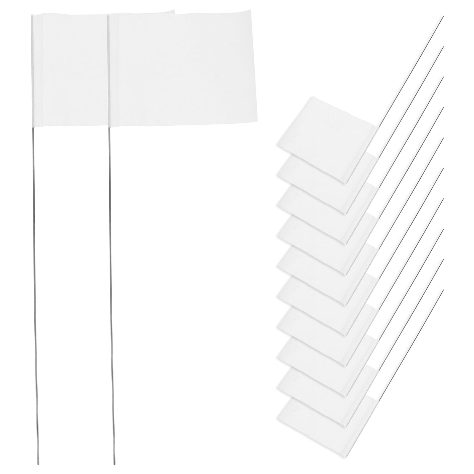 FELTECHELECTR 50Set Standard Design Lawn Flags for Yard Sprinkler ...