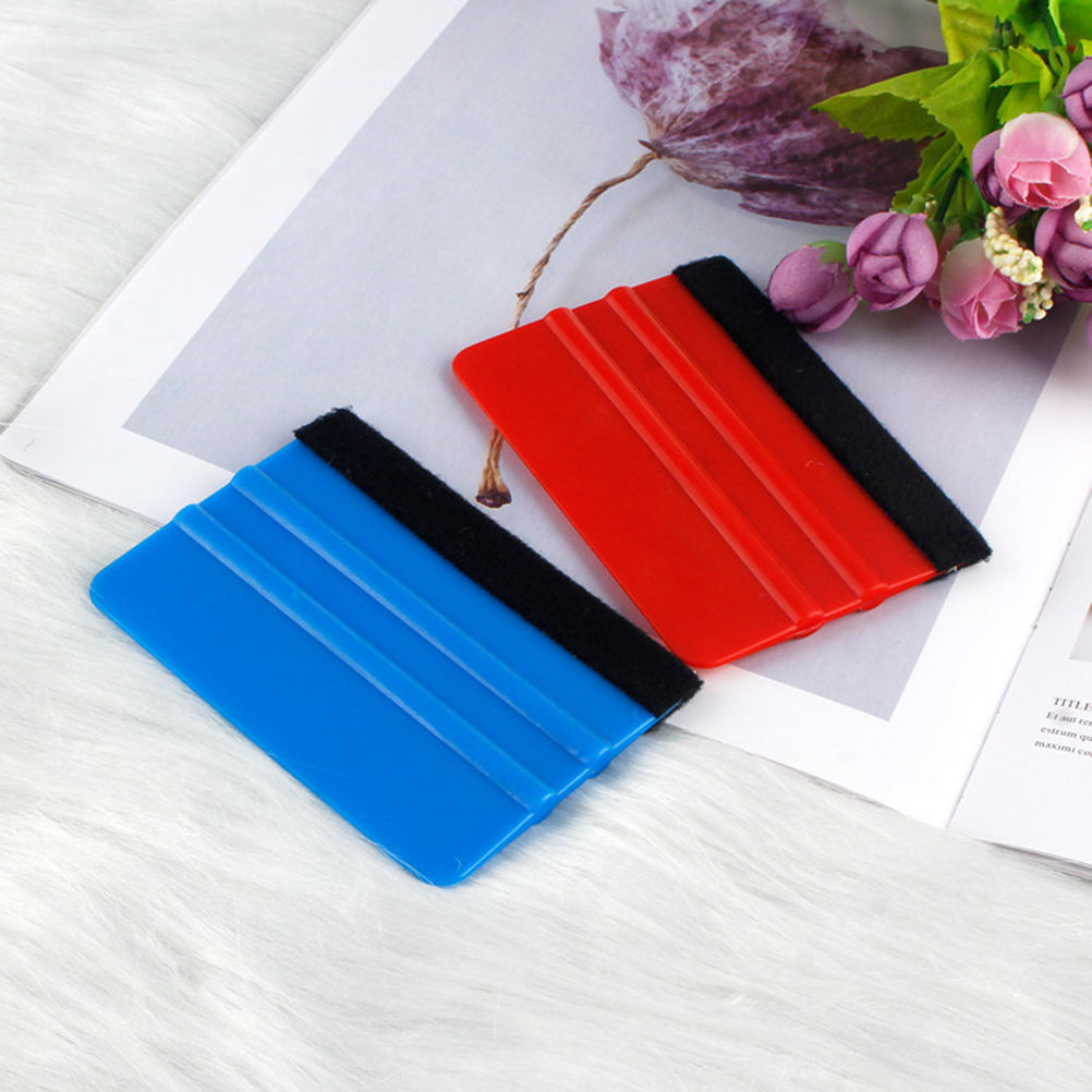 FELTECHELECTR 5Pack Blue Plastic Squeegee for Car Window Film ...