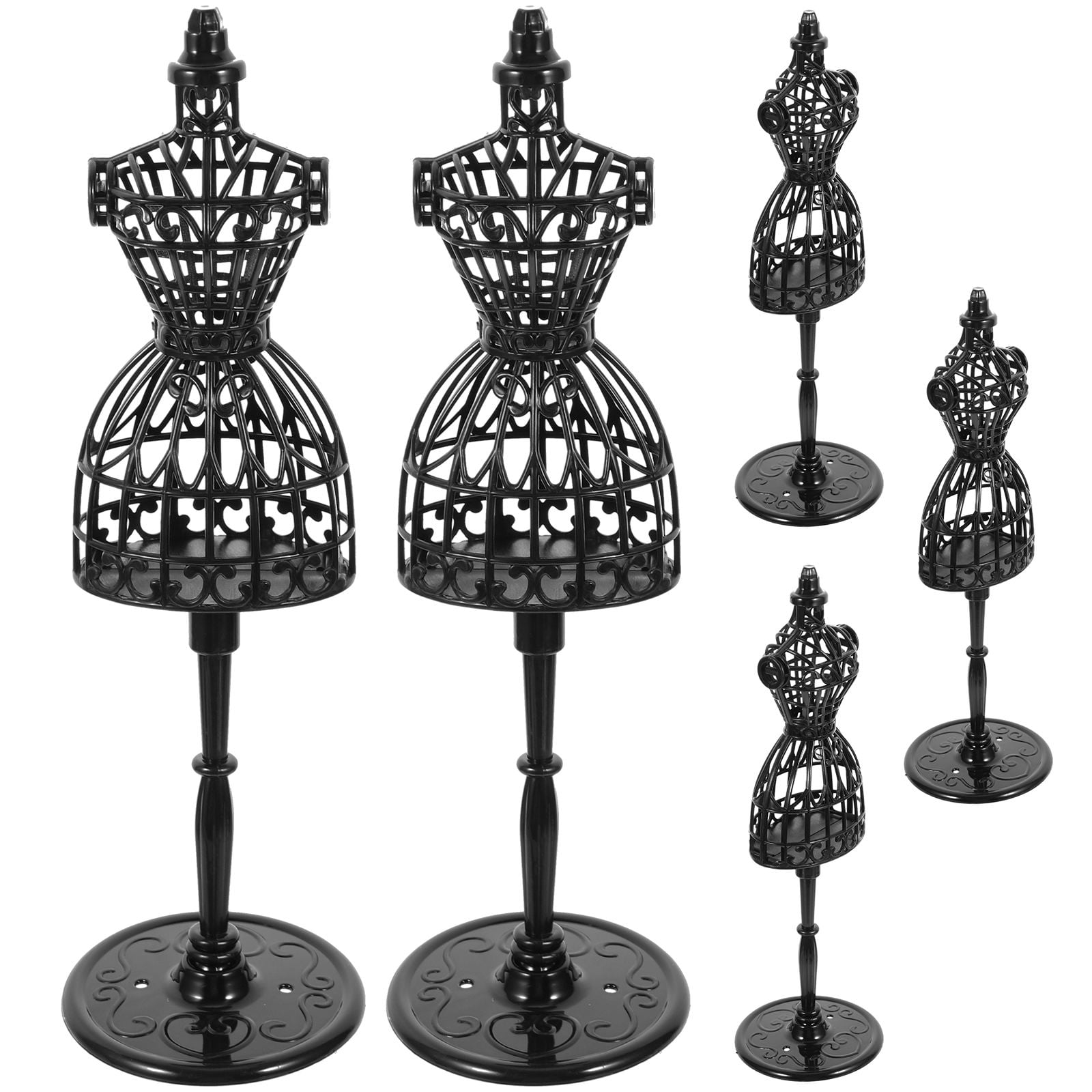 Miniature Mannequins and Doll Dress Forms for Craft and Display