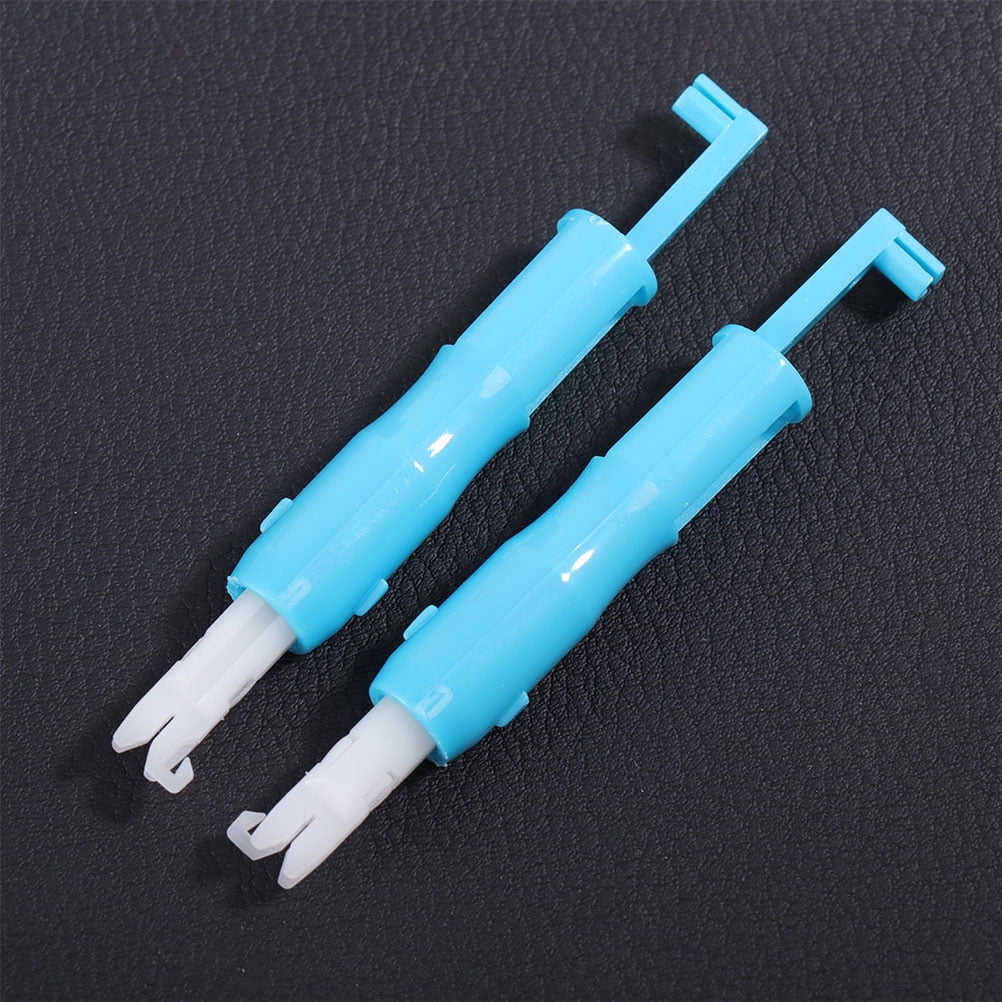 FELTECHELECTR 5Pcs Sewing Needle Device Metal and Plastic Threading ...
