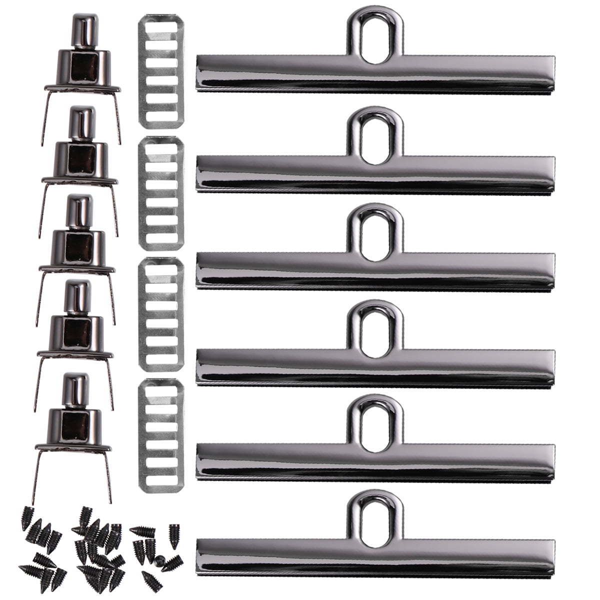 FELTECHELECTR 6Set Buckles for Handbags for Women DIY Handcrafts Metal Bag Clips for Handbags ...