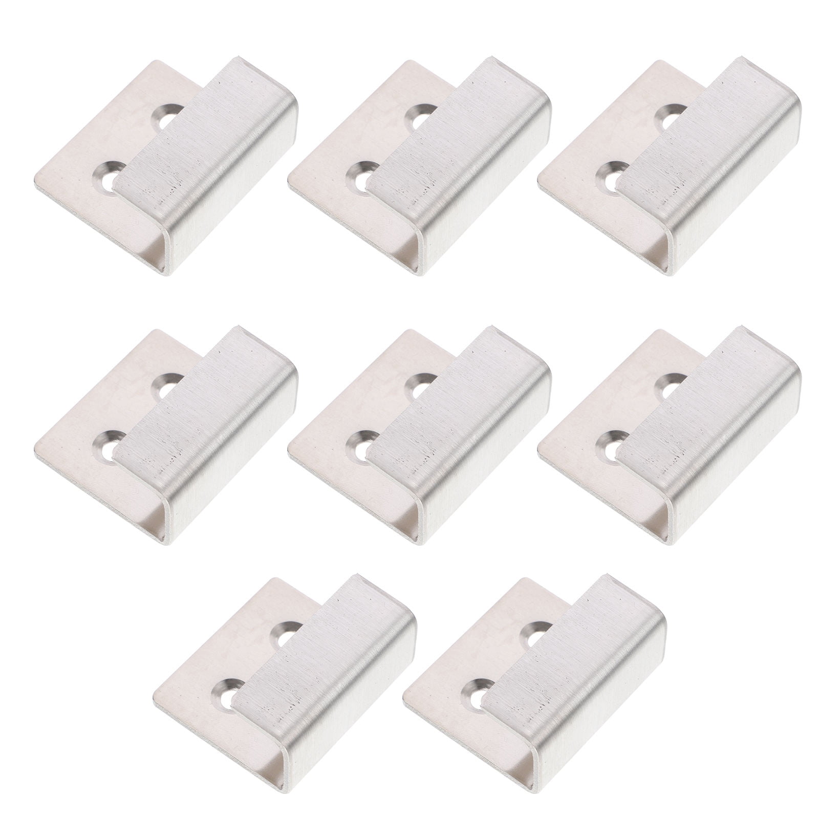 FELTECHELECTR 8Pcs Metal Painting Frame Hanging Hooks Silver for Wall ...