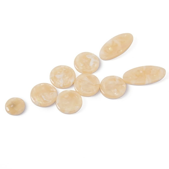 FELTECHELECTR 9Pcs Set Shell Key Button for Alto Saxophone Key Buttons ...