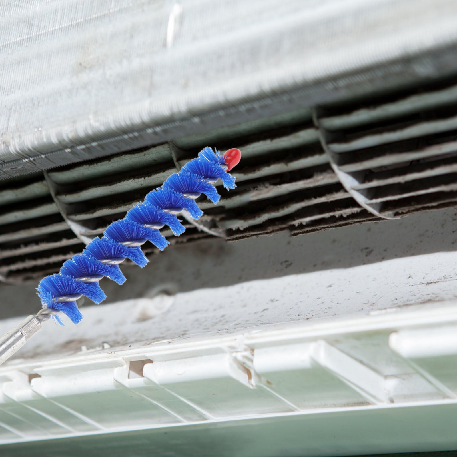 FELTECHELECTR Air Conditioner Brush With Dust Removal And Rust Removal ...