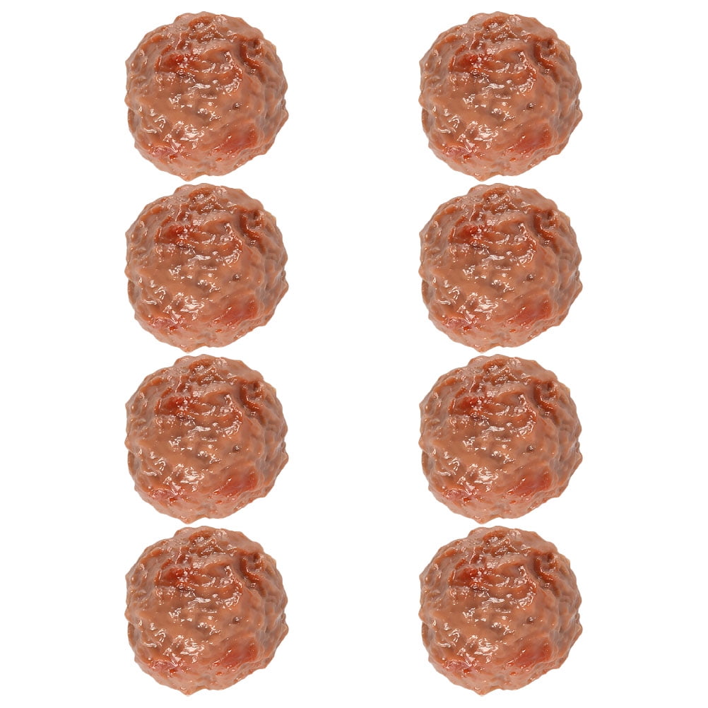 FELTECHELECTR Artificial Beef Meatball 8Pack Production and Photography ...