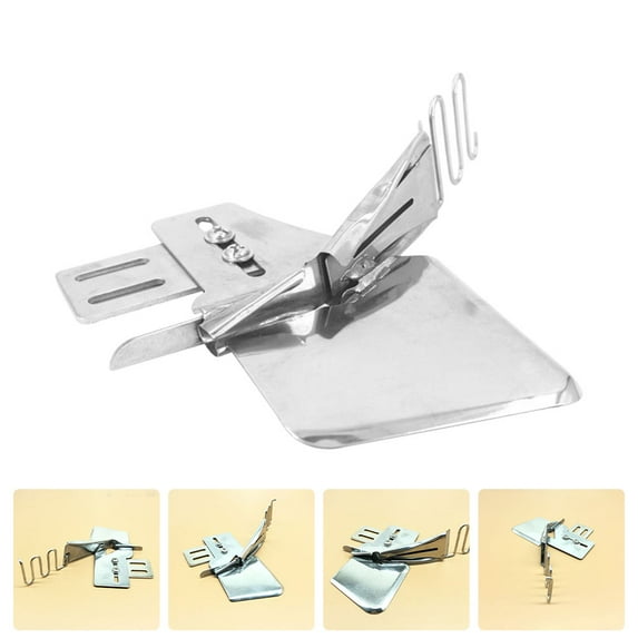 FELTECHELECTR Binding Attachment 1Set Stainless Flat Seam Binder Silver ...