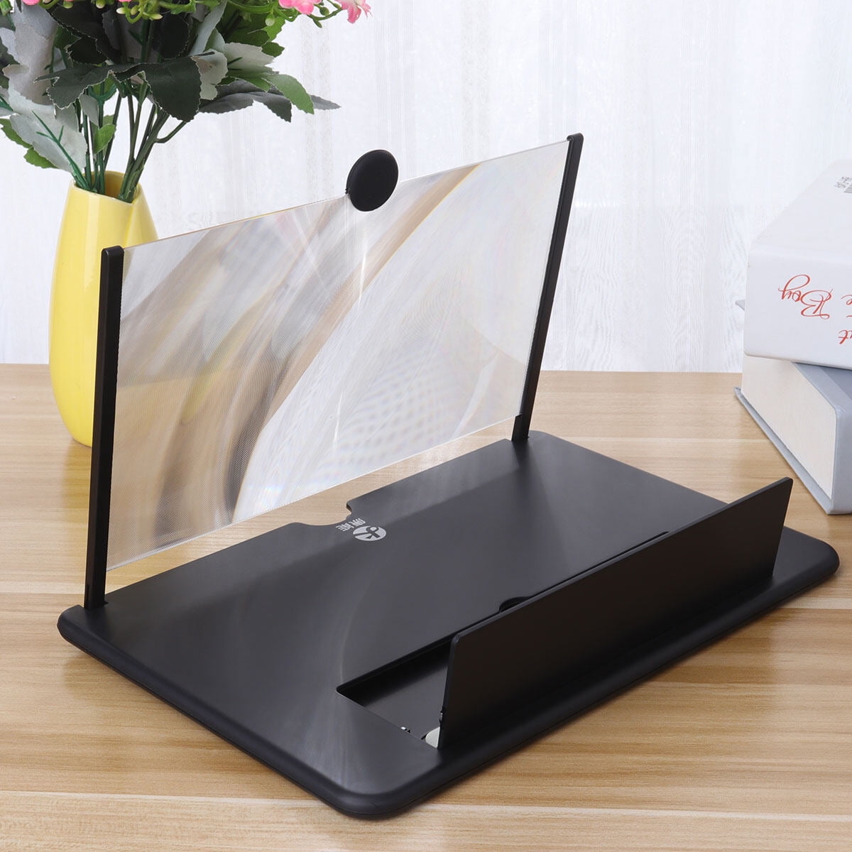 FELTECHELECTR Black Phone Screen Magnifier 1Pack for Watching Movies ...