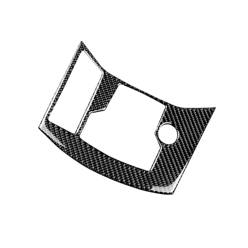 FELTECHELECTR Car Graphic Decals Carbon Fiber Material Gear Shift Panel ...