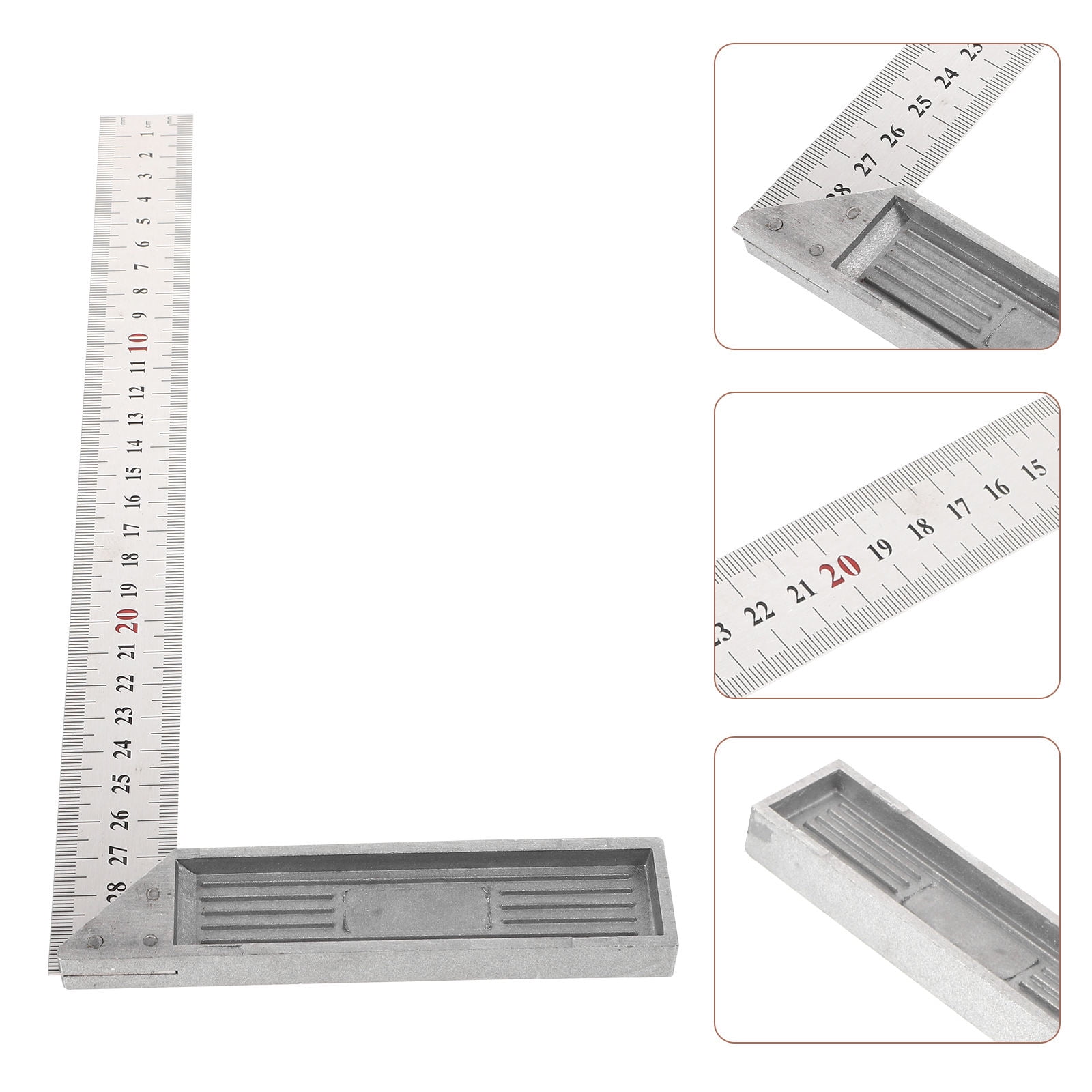 FELTECHELECTR Carpentry Marking Ruler 1Pack for Woodworking and ...