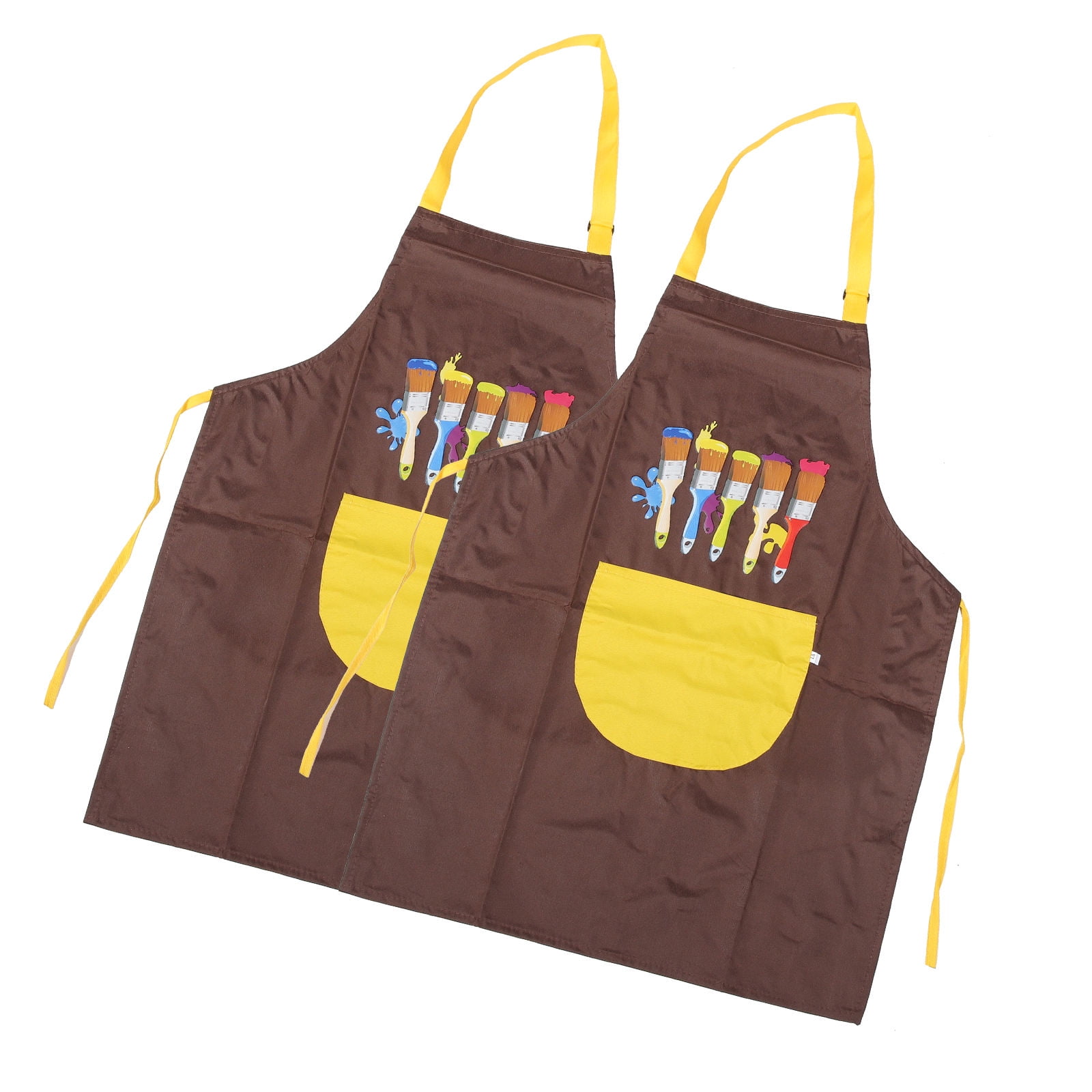 FELTECHELECTR Childrens Pvc Aprons Waterproof Art Painting 2Pcs for ...