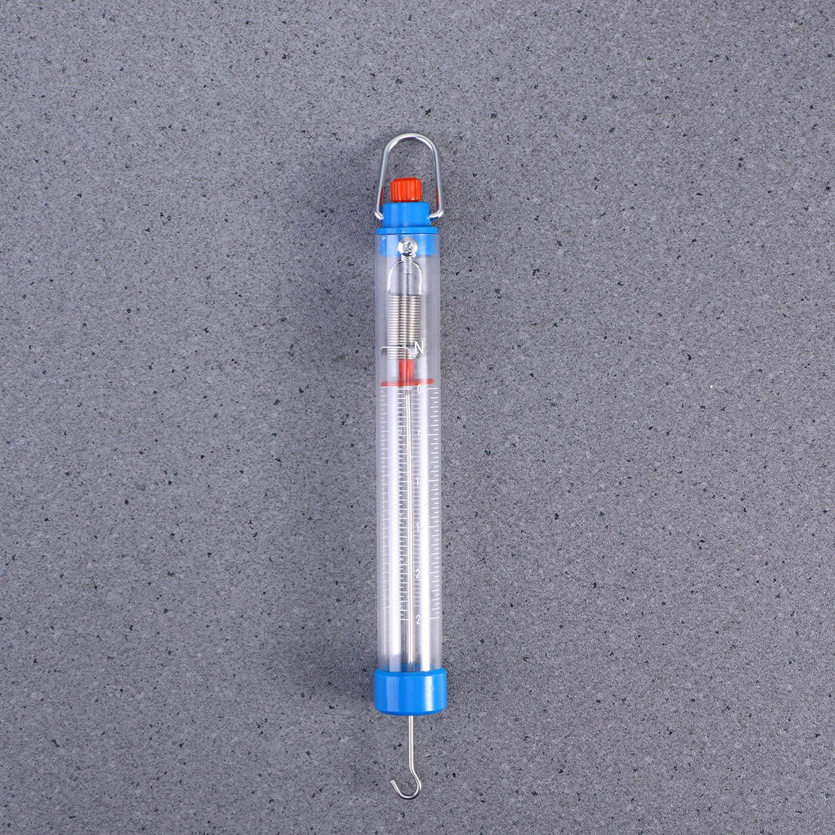 FELTECHELECTR Classroom Use 1Pcs Blue Plastic Cylinder Spring Balance ...
