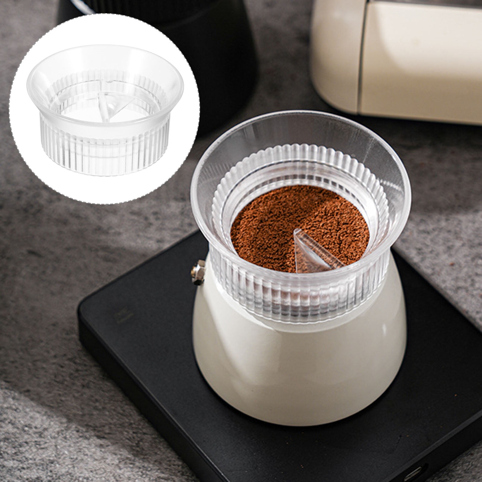 FELTECHELECTR Coffee Machine Replacement Transparent 1Set Inner ...