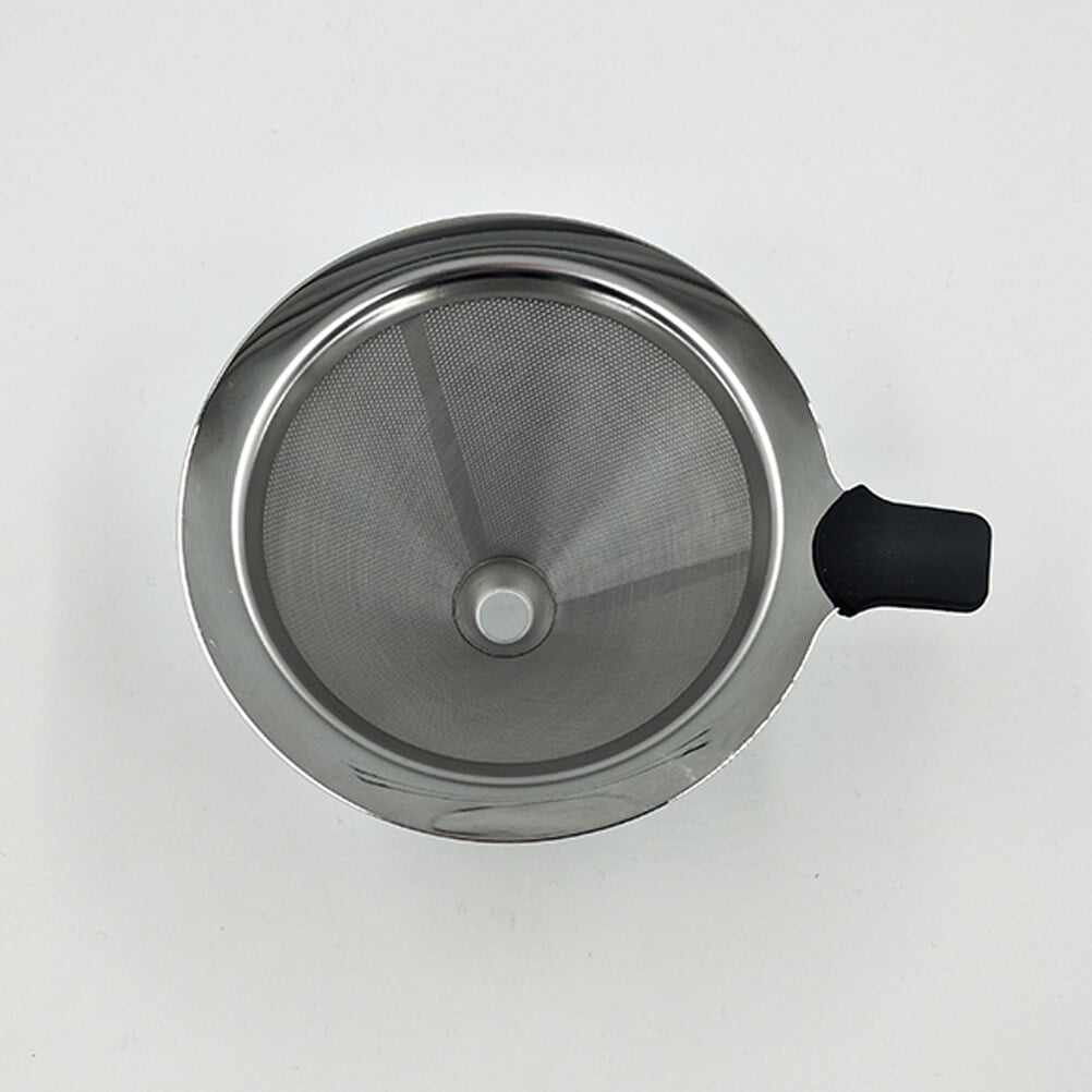 FELTECHELECTR Coffee Making Tool 1Pcs 101x80mm Stainless Steel Dripper ...