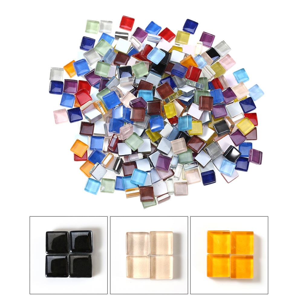 FELTECHELECTR Craft Tiles 1 Set Crystal Tiles for Crafts Mini Tiles ...