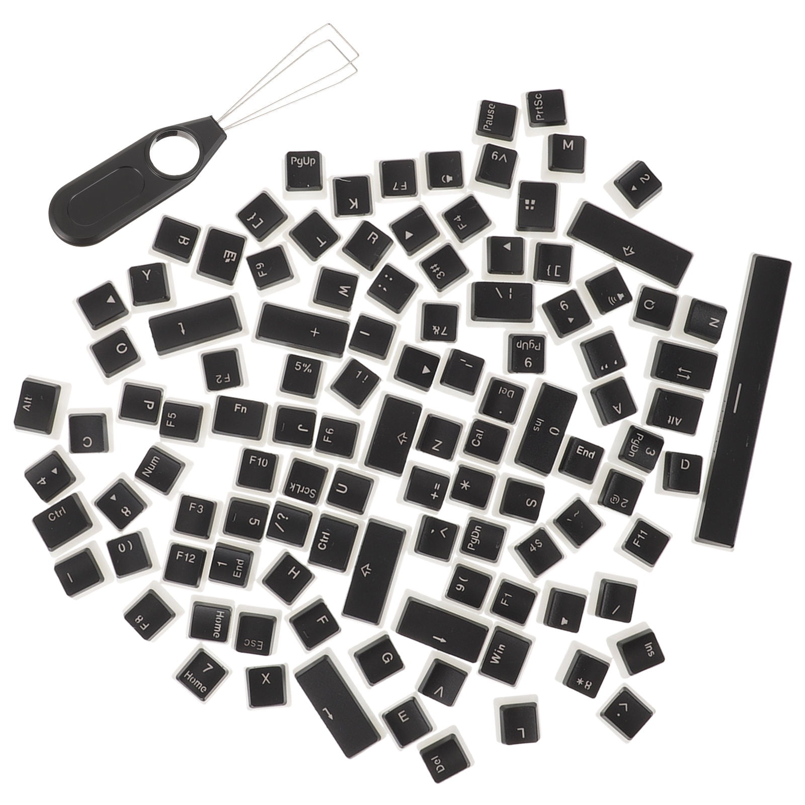 FELTECHELECTR Cute Key Caps 1 Set Assorted Color for Mechanical ...