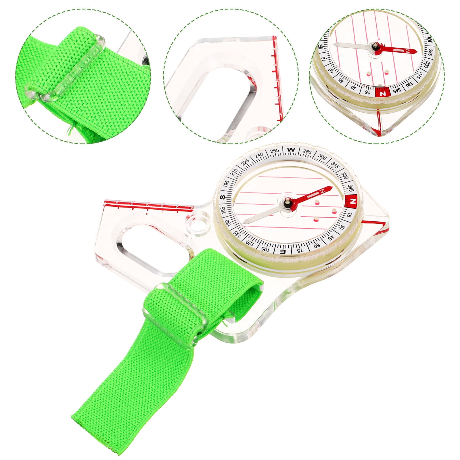 FELTECHELECTR Directional Off Road Compass Acrylic With Map Navigation ...