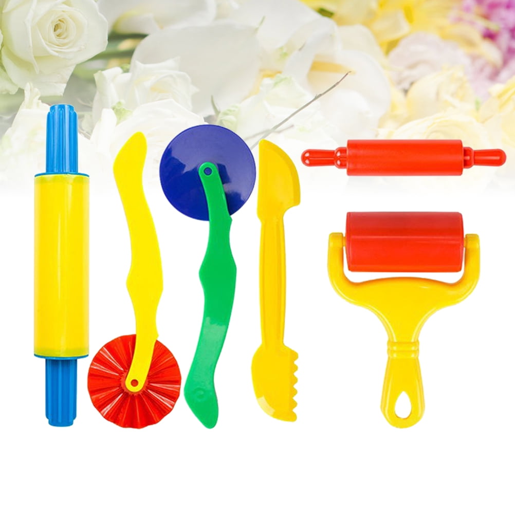 FELTECHELECTR Diy Color Mud Plasticine Mould Set 21Pcs for Smart Dough ...