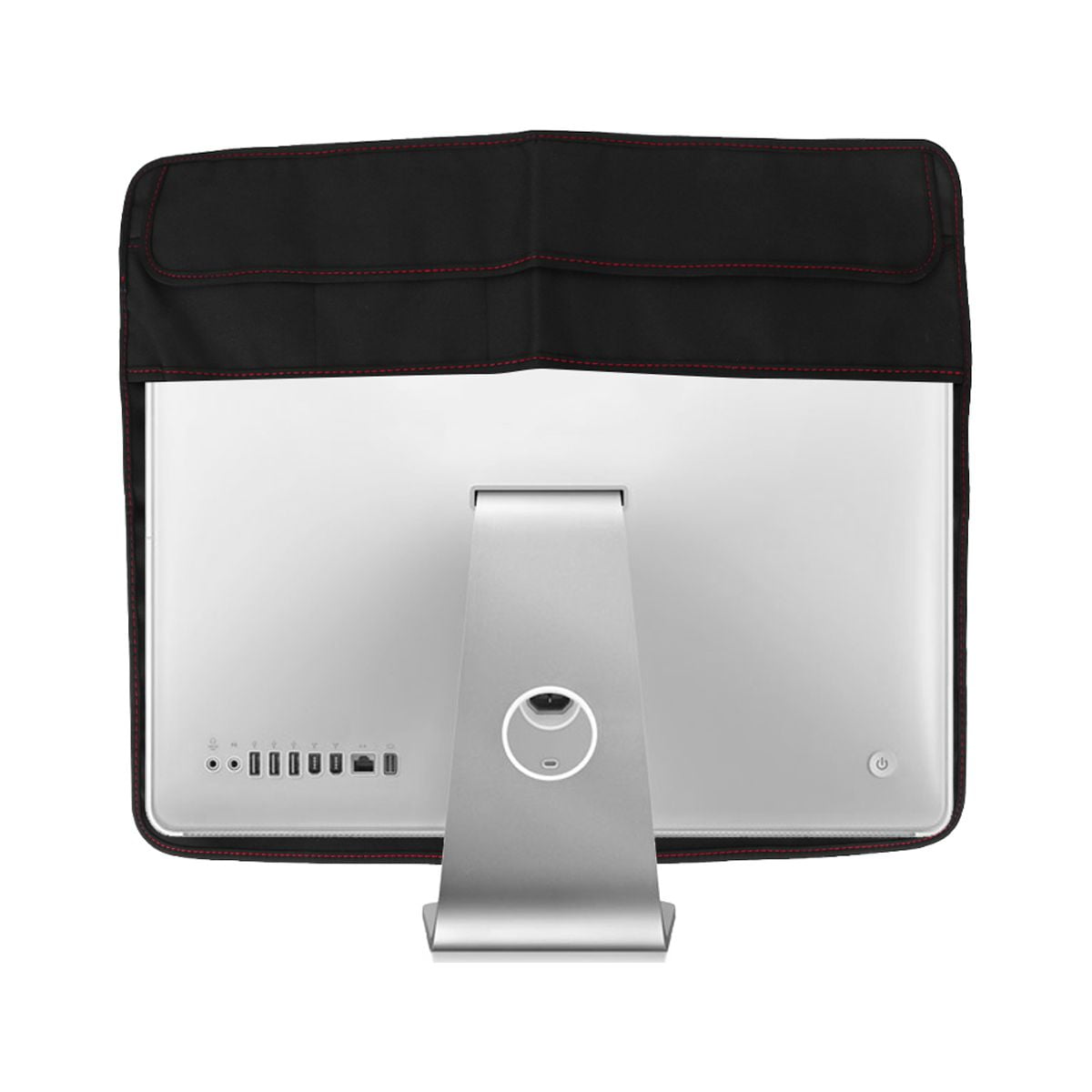 FELTECHELECTR Dust Cover for Computer 27 Inch Black 1Pack Polyester ...