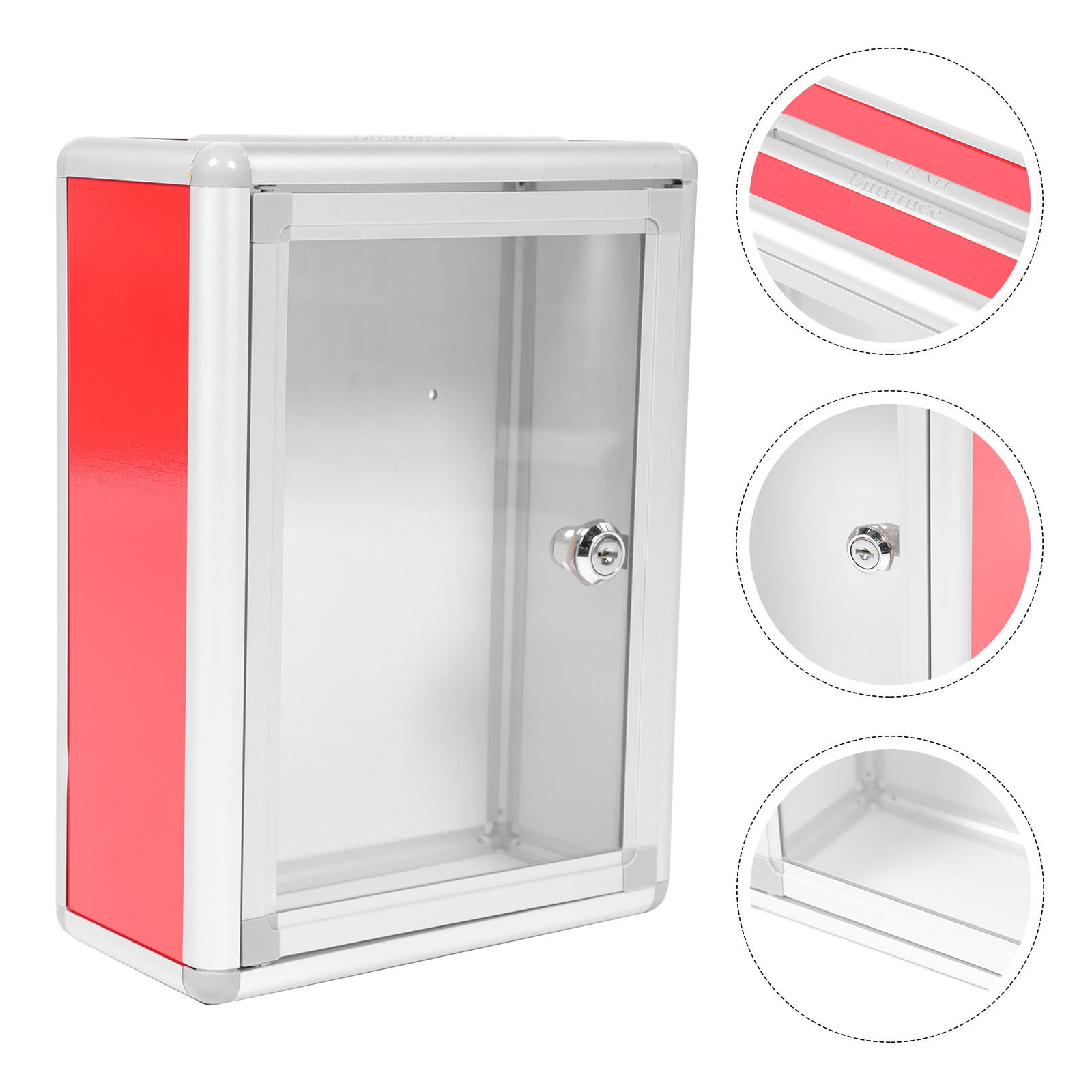 FELTECHELECTR Letter Box Resin Wall Mountable 1Set 11.2X8.5X4.1In ...