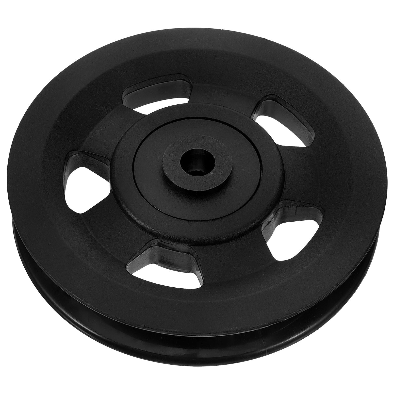 FELTECHELECTR Fitness Pulley System 1Pack Black Round Nylon Pulley ...