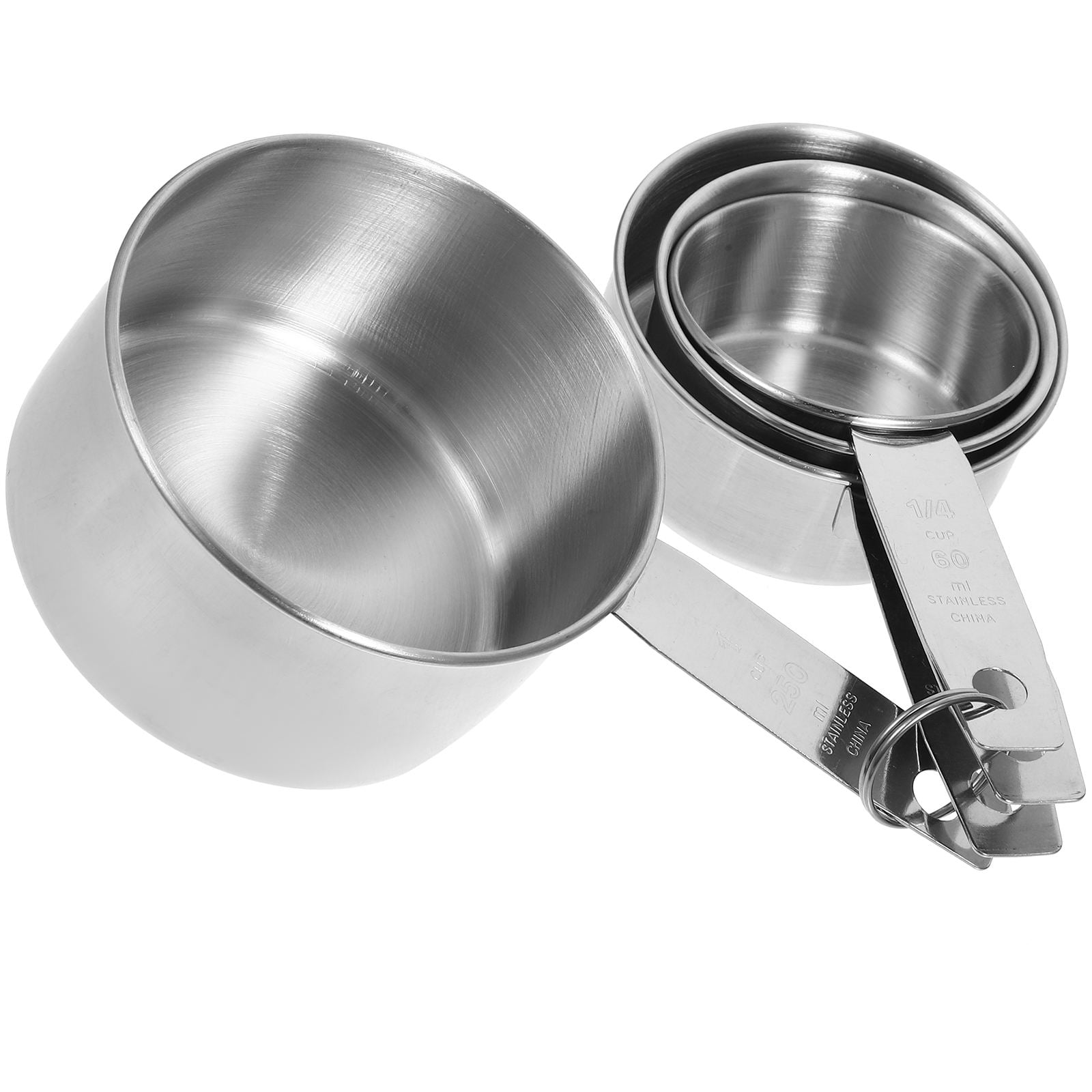 FELTECHELECTR Food Measuring Cups Set Includes 60ML 80ML 125ML 250ML ...