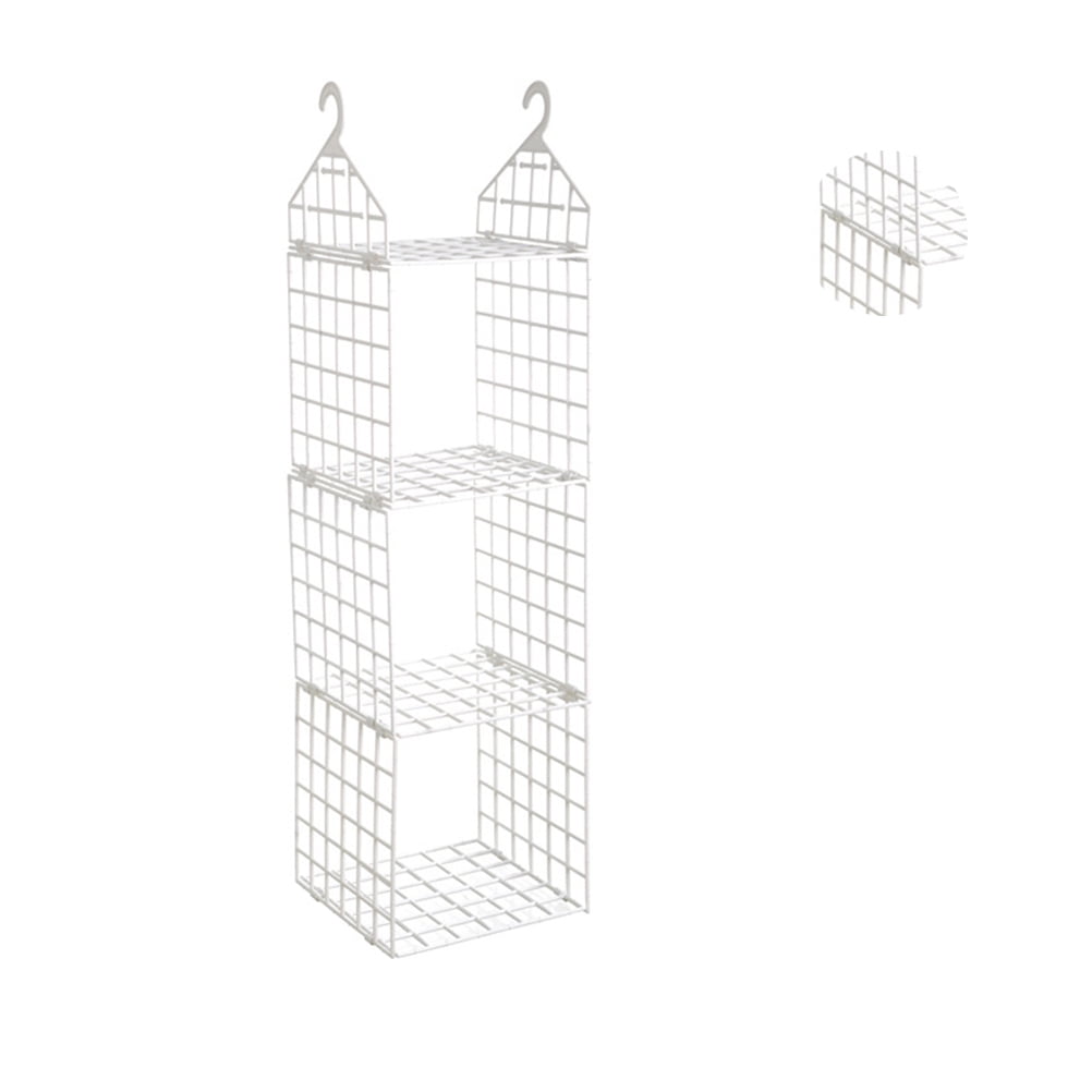 FELTECHELECTR Versatile Hanging Organizer Plastic Space Saver for ...