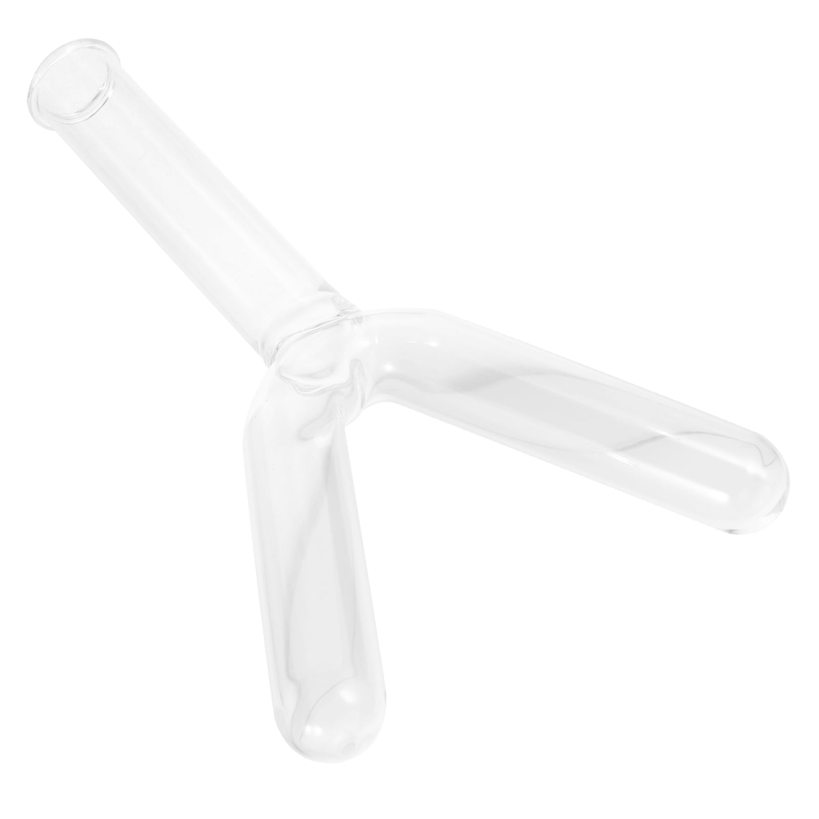 FELTECHELECTR Glass Connection Tubing Laboratory Y-shape Tubing ...