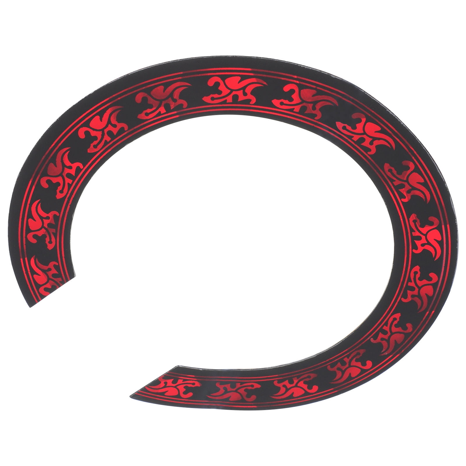 FELTECHELECTR Guitar Sound Hole Inlay Decals 1Pack for Guitarists PVC ...