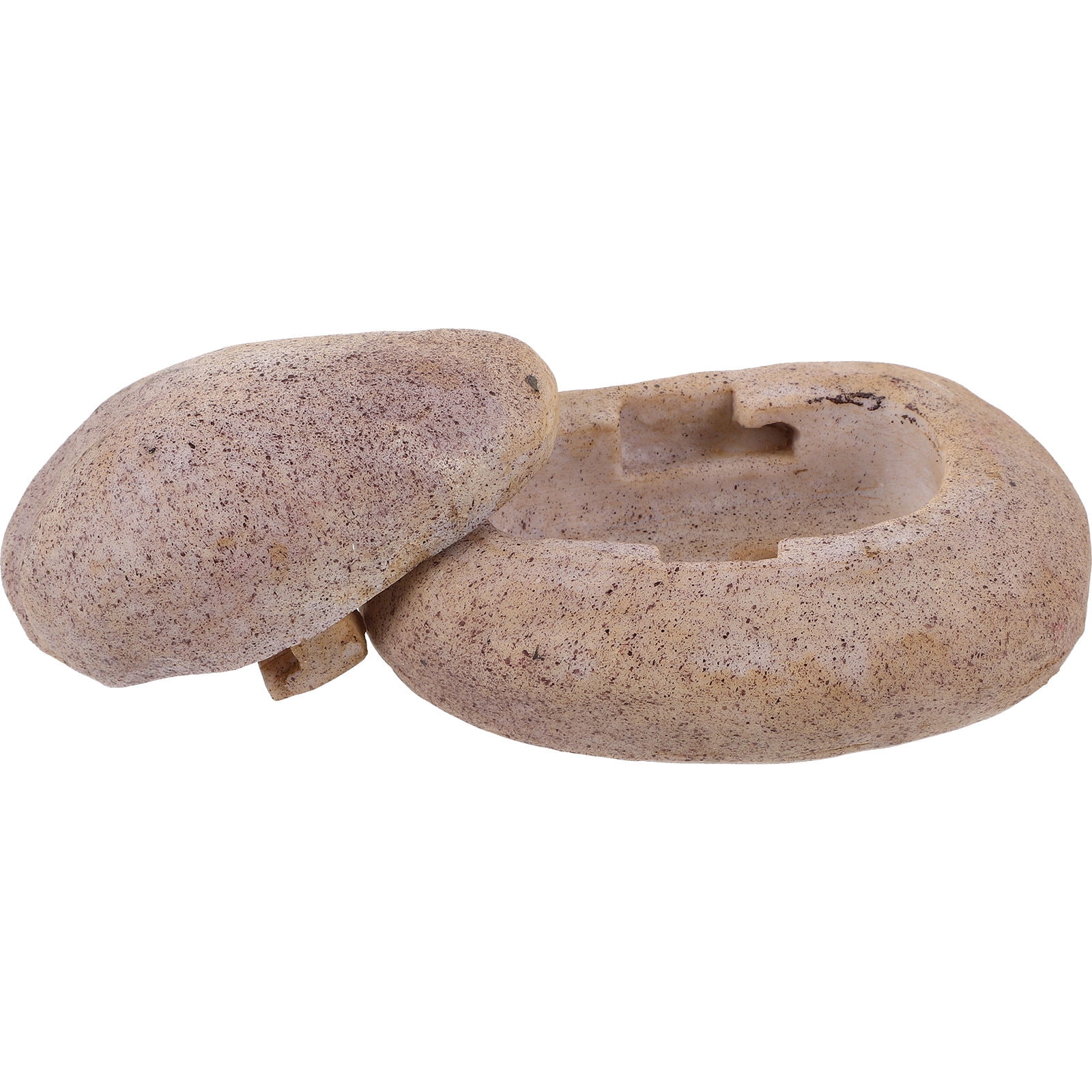 FELTECHELECTR Outdoor Key Hider Resin Light Grey 1Pack 4.32X3.26X2.28In ...
