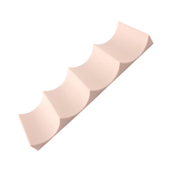 FELTECHELECTR Khaki Wine Rack Wave Groove Design for Fridge Bottle ...