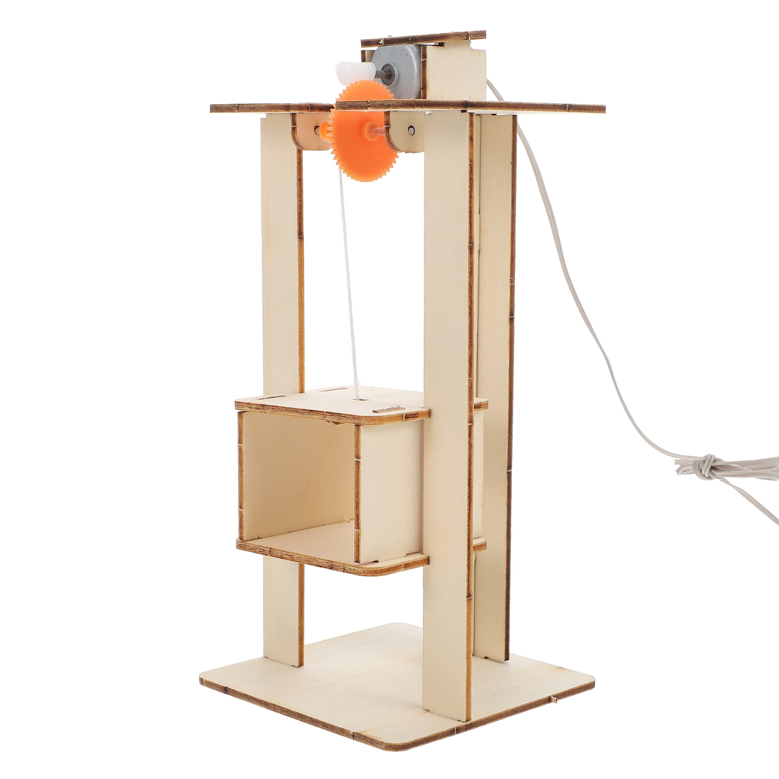 FELTECHELECTR Mini Elevator Toy Brain Development Toy Child 18.50X10 ...