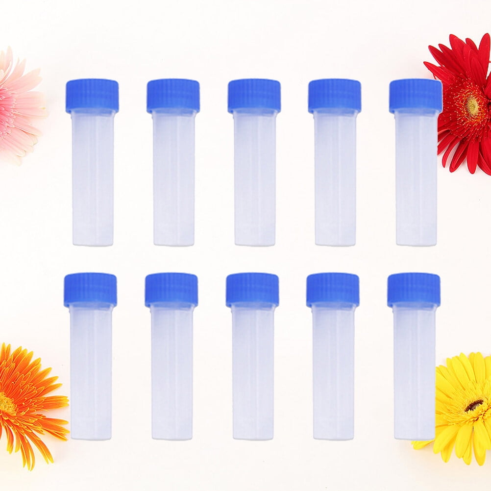 FELTECHELECTR Needle Storage Tube Clear Retail Tubes 10Pcs For Craft ...