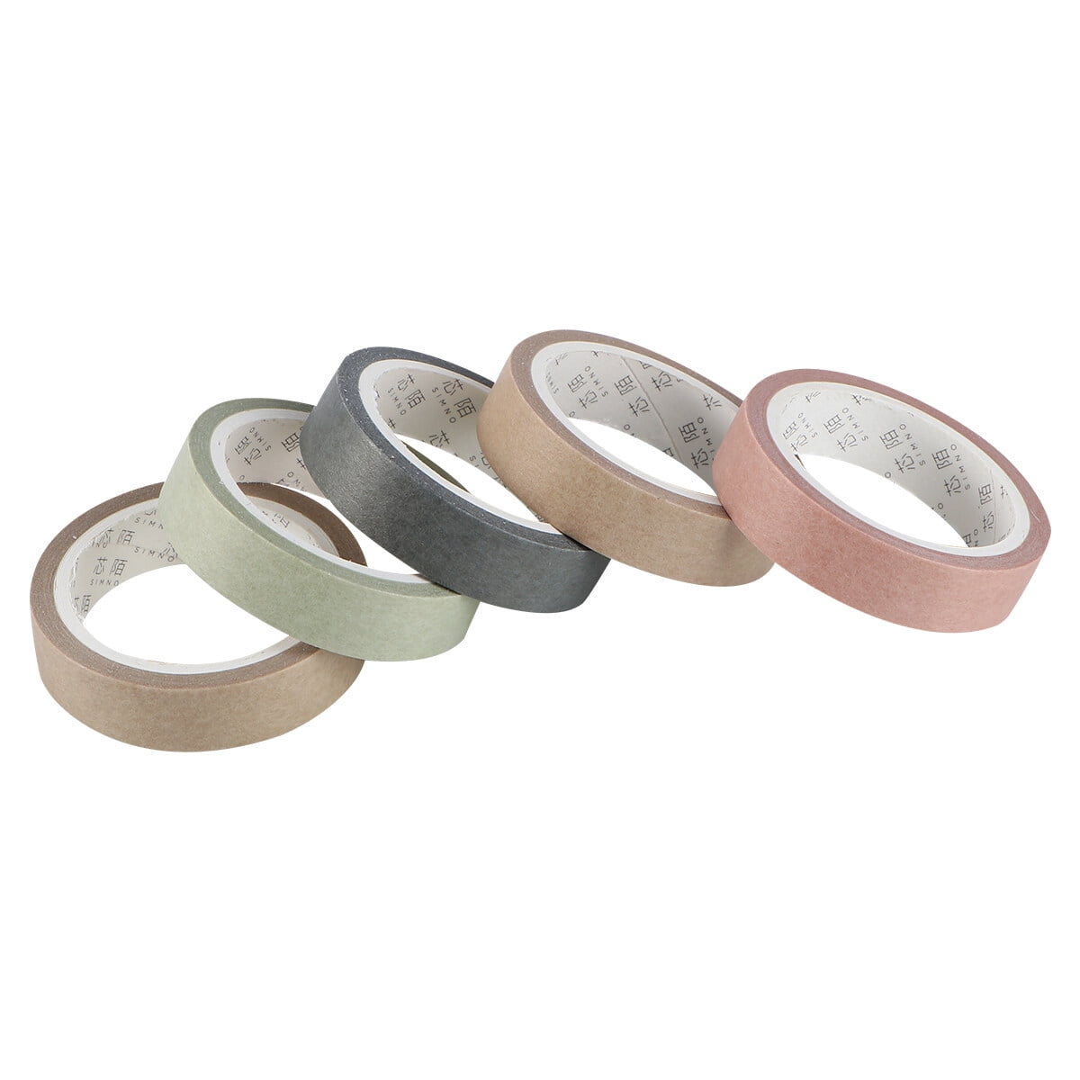FELTECHELECTR Paper Washi Tape Assorted Color Adhesive Tapes for Photo ...