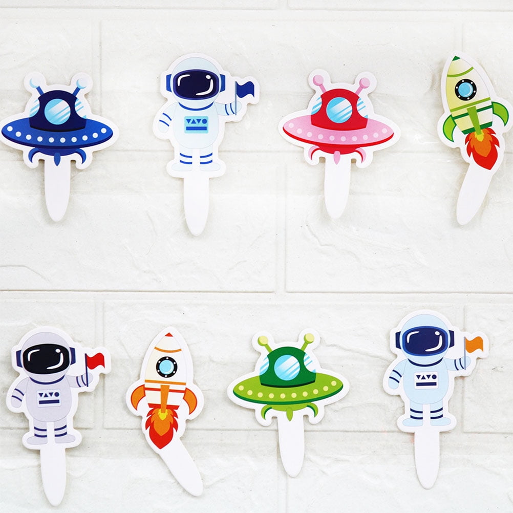 FELTECHELECTR Party Supplies Astronauts Party Decoration Outer Space ...