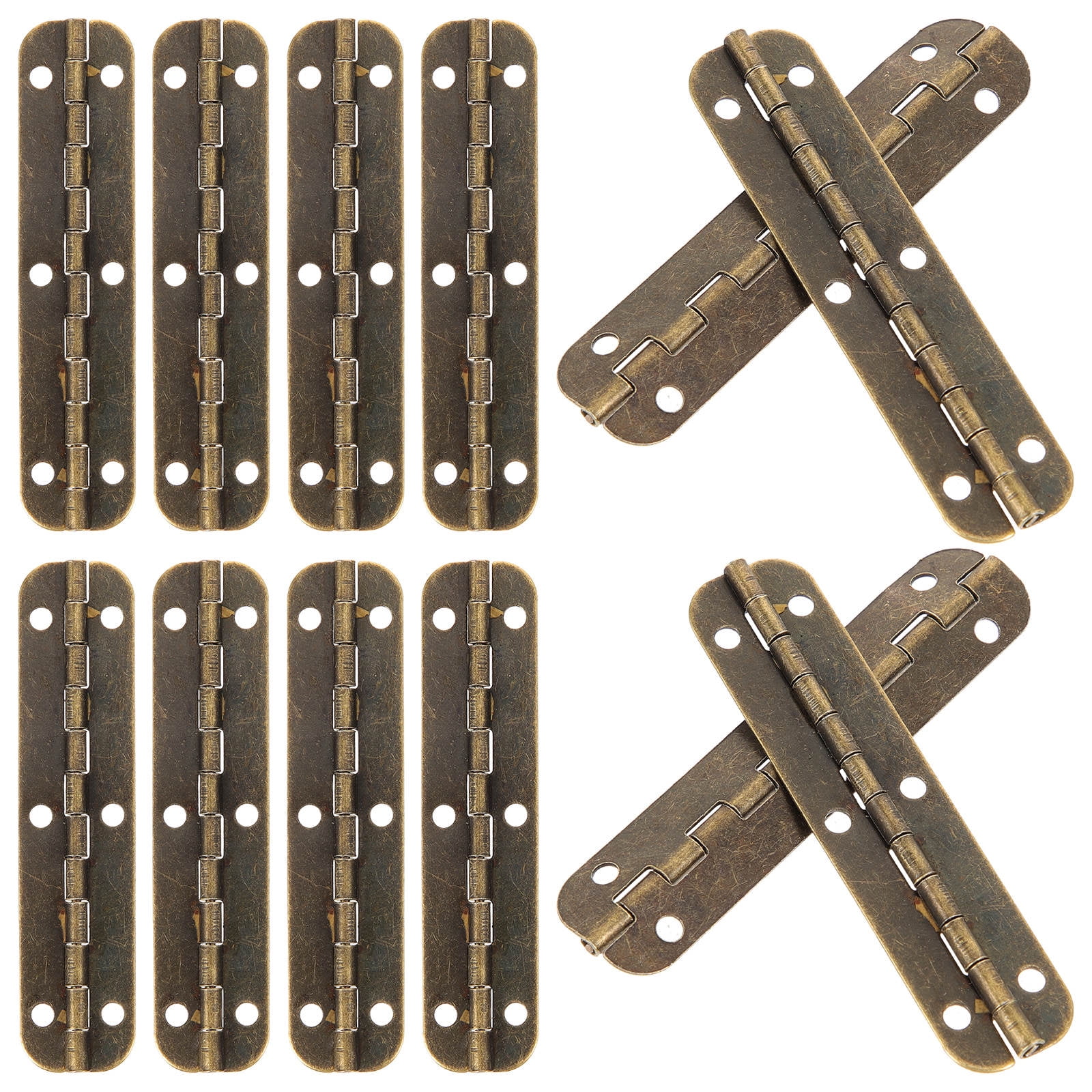 FELTECHELECTR Piano Hinge for Plywood 20Pack Iron for Furniture Wooden ...