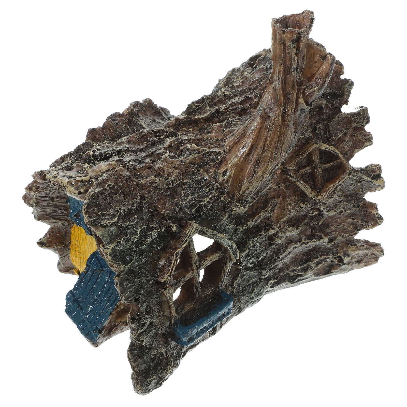 FELTECHELECTR Pleco Caves For Aquarium Aquarium Hideout Cave Resin 1Pcs - Walmart.com