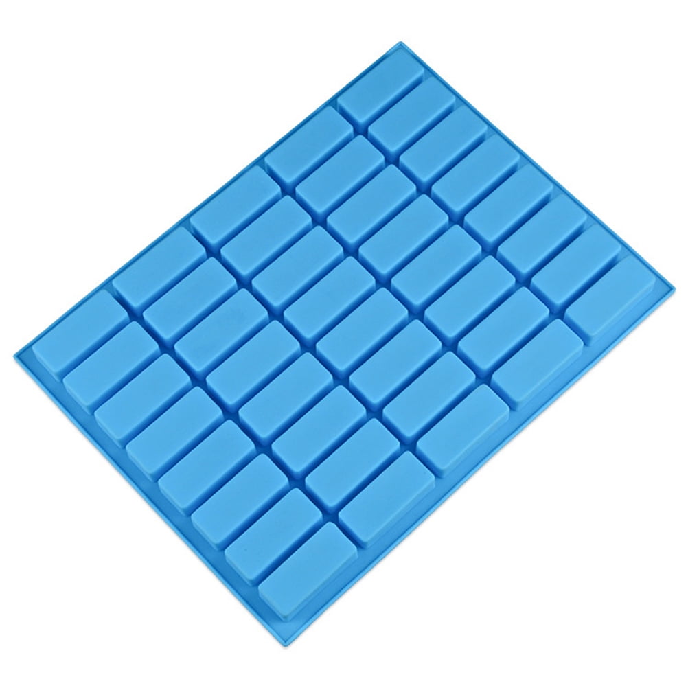 FELTECHELECTR Random Color 40 Cavities Silicone Candy Molds For Home ...